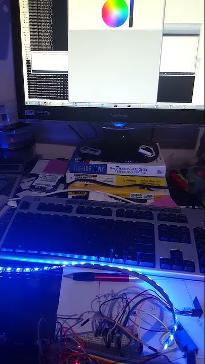 RGB Strip + MySensors + OpenHAB + MQTT - YouTube