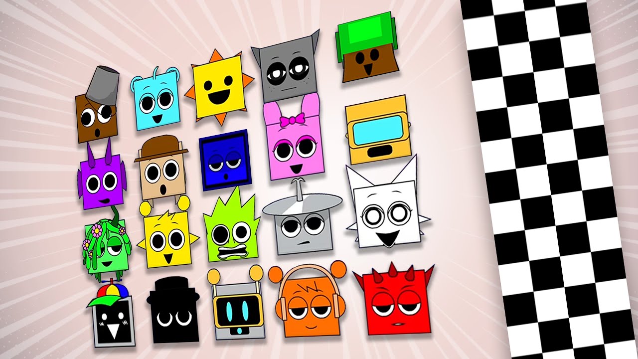 Sprunki Square Race: Only One Will Survive! - YouTube