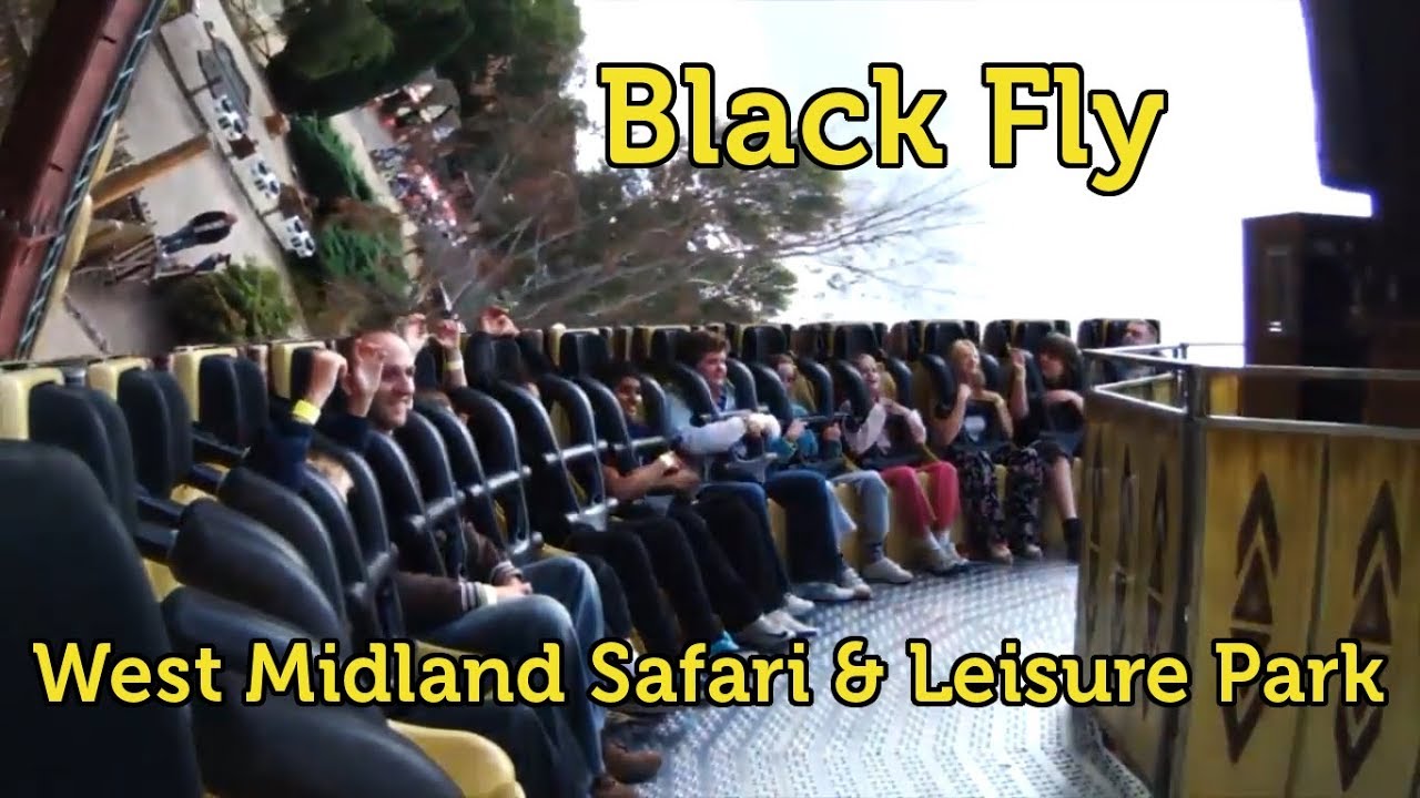 Onride Video of Black Fly Fabbri Avenger @ West Midland Safari ...