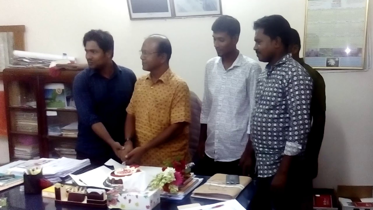 Md. Sayedur Rahman (SD Sir) 55 birthday celebaration at office(1) - YouTube