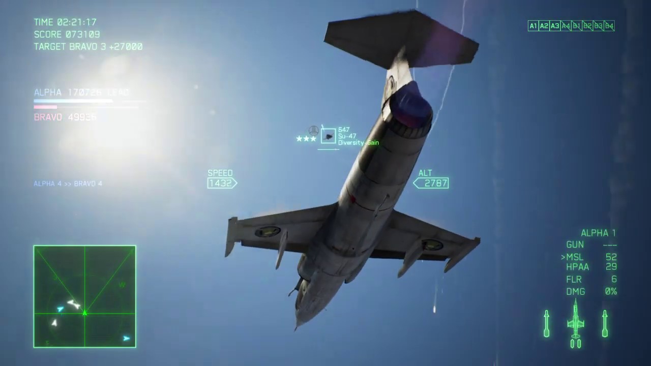 Ace Combat 7 Multiplayer TDM #458 (2500cst Or Less) - YouTube