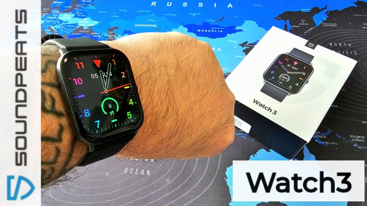 Soundpeats Watch3 - Smart Watch Fitness Tracker - YouTube