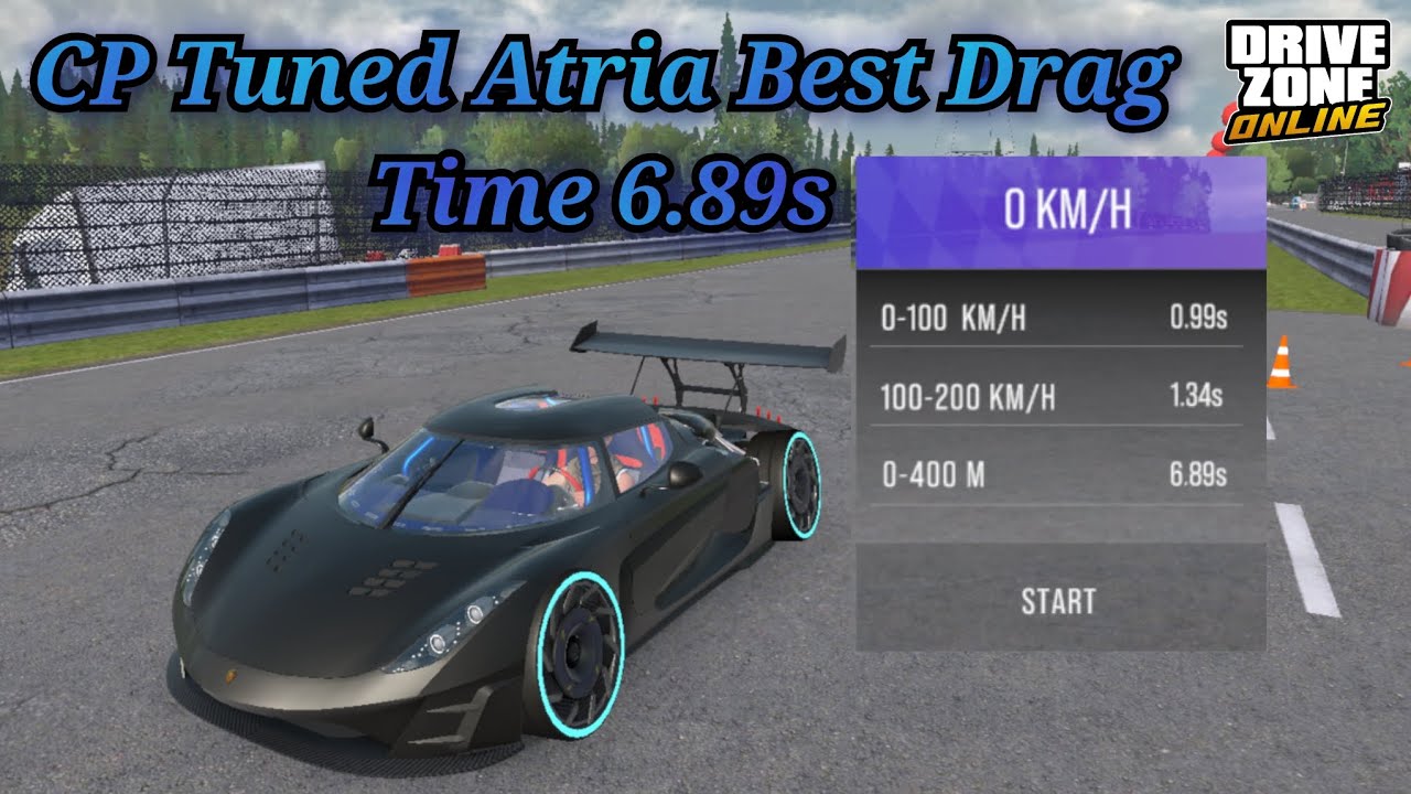 Atria Best Drag Tuning with Result 6.89s | Drive Zone Online - YouTube