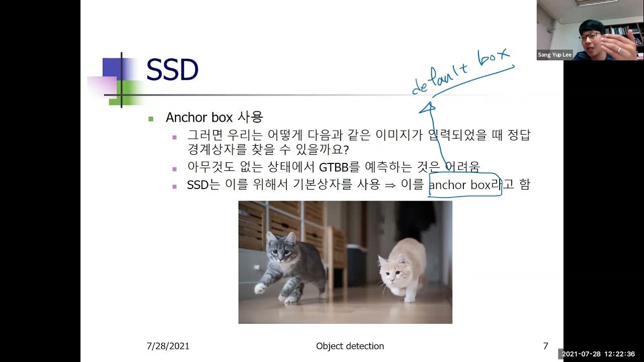 Object Detection 강의 2 - Single Shot Detection (SSD) 1 - YouTube