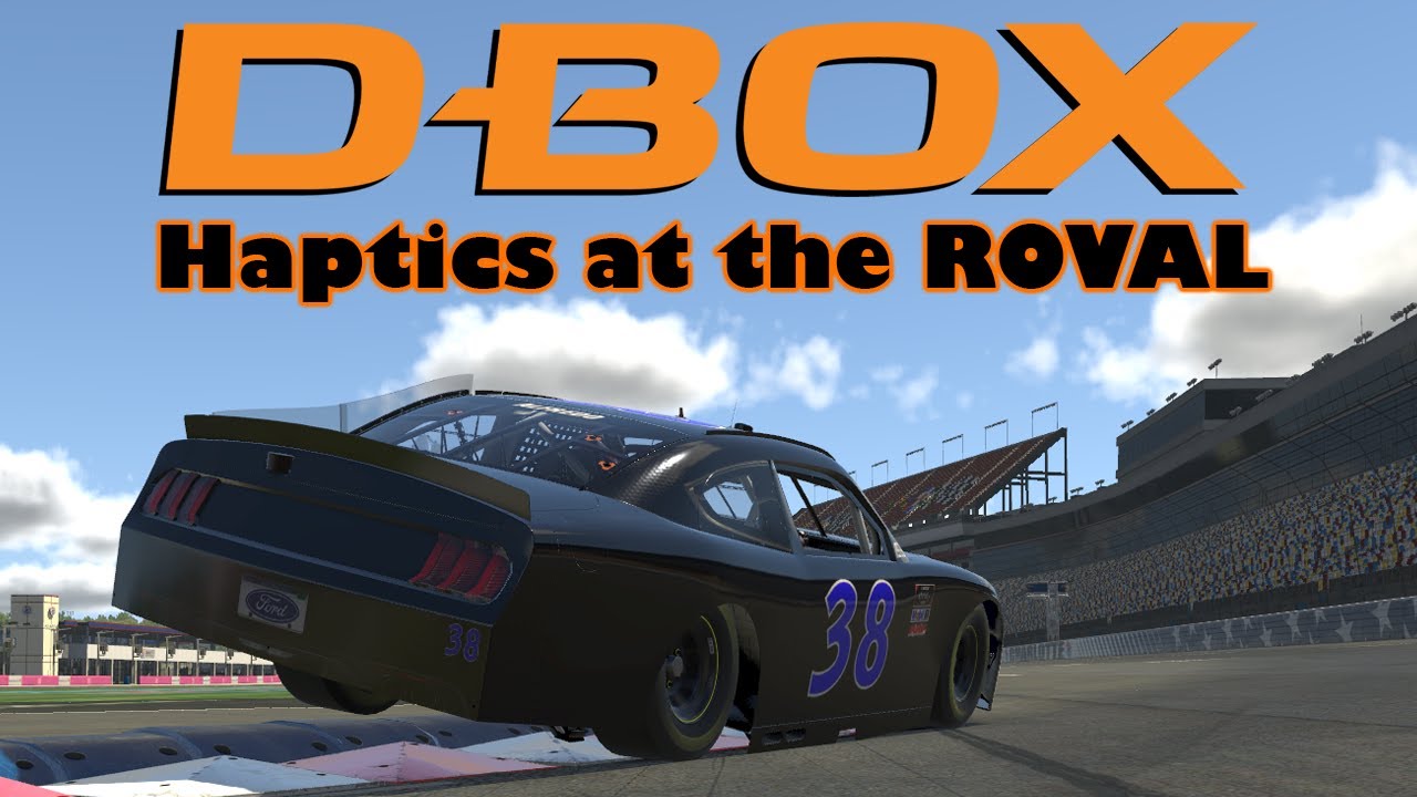 Curb Hopping with D-BOX | Haptic System Testing | iRacing Simulation ...