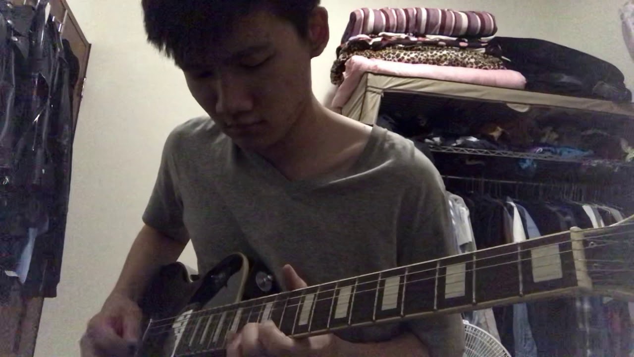 K-ON輕音部 毛筆原子筆 Fude pen Boru pen Guitar Cover - YouTube