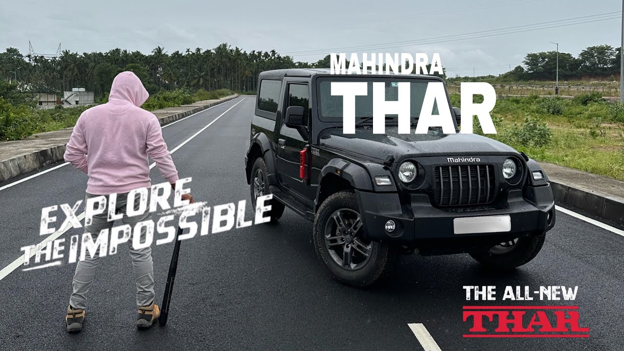 2023 All new Mahindra THAR | 4X4 off-road | top model | Review - YouTube