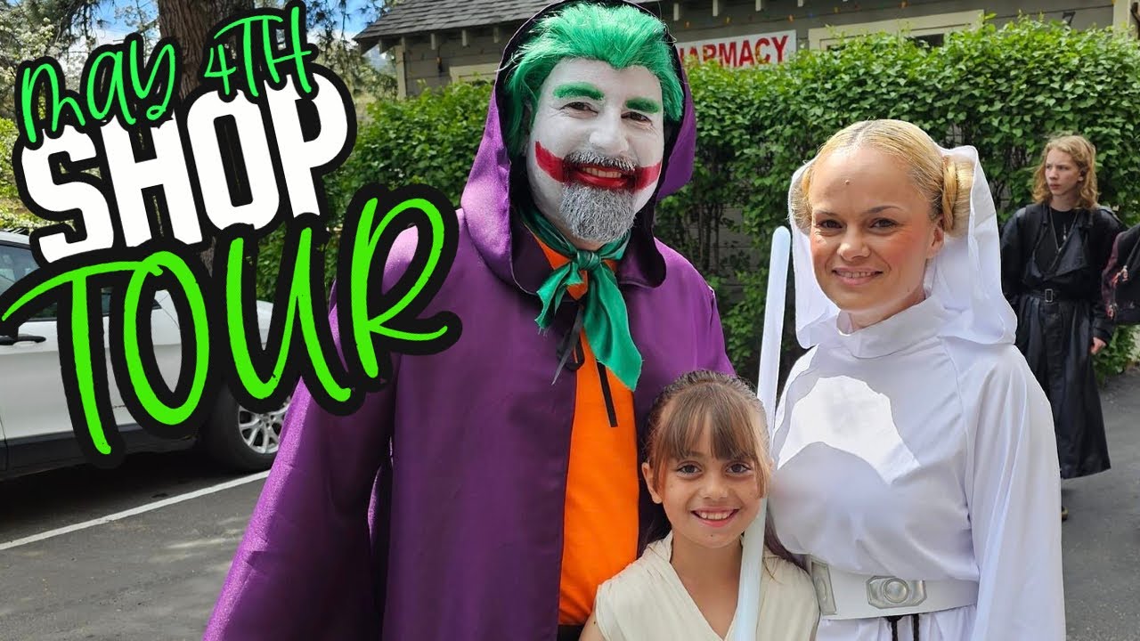 May The 4th Comic Book Shop Grand Opening! Crestline Comics 2024 - YouTube