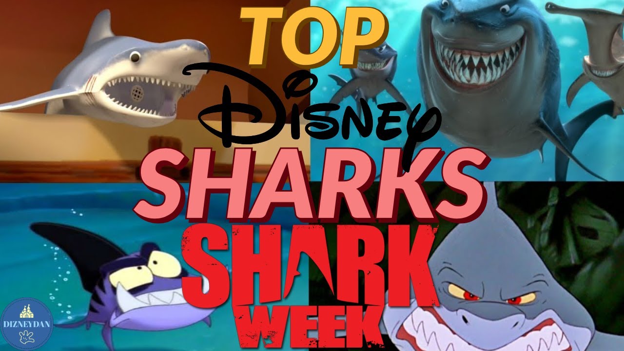 BEST DISNEY SHARKS | SHARK WEEK LIVE !!! - YouTube
