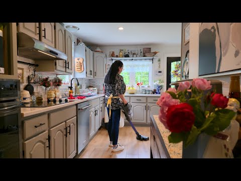 Summer Prep in Our Countryside Home | 6AM Morning Routine | Cozy Homemaking | No Talking