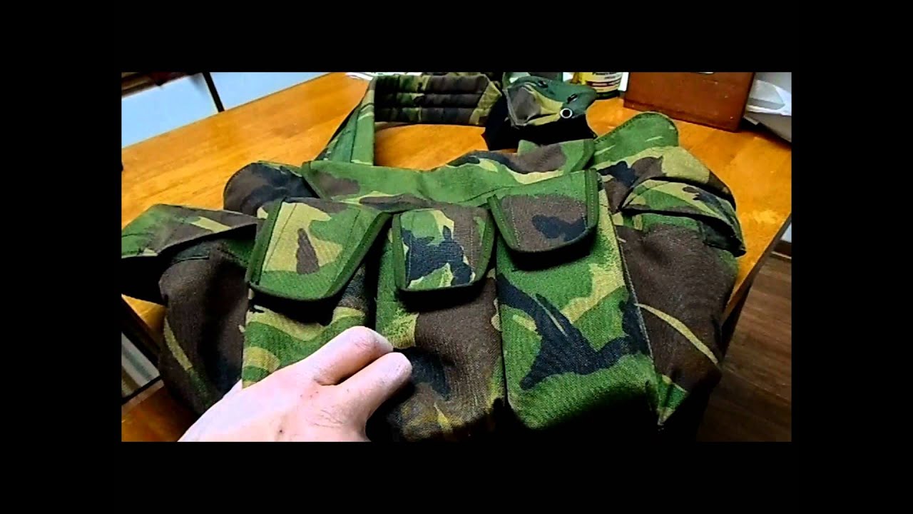 wyvern chest rig dpm...old school! - YouTube