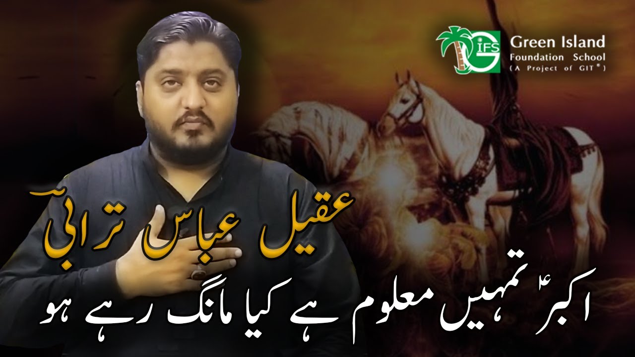 Nauha | Akbar Tumhain Maloom Hai Kya Mang Rahay Ho | Aqeel Abbas ...