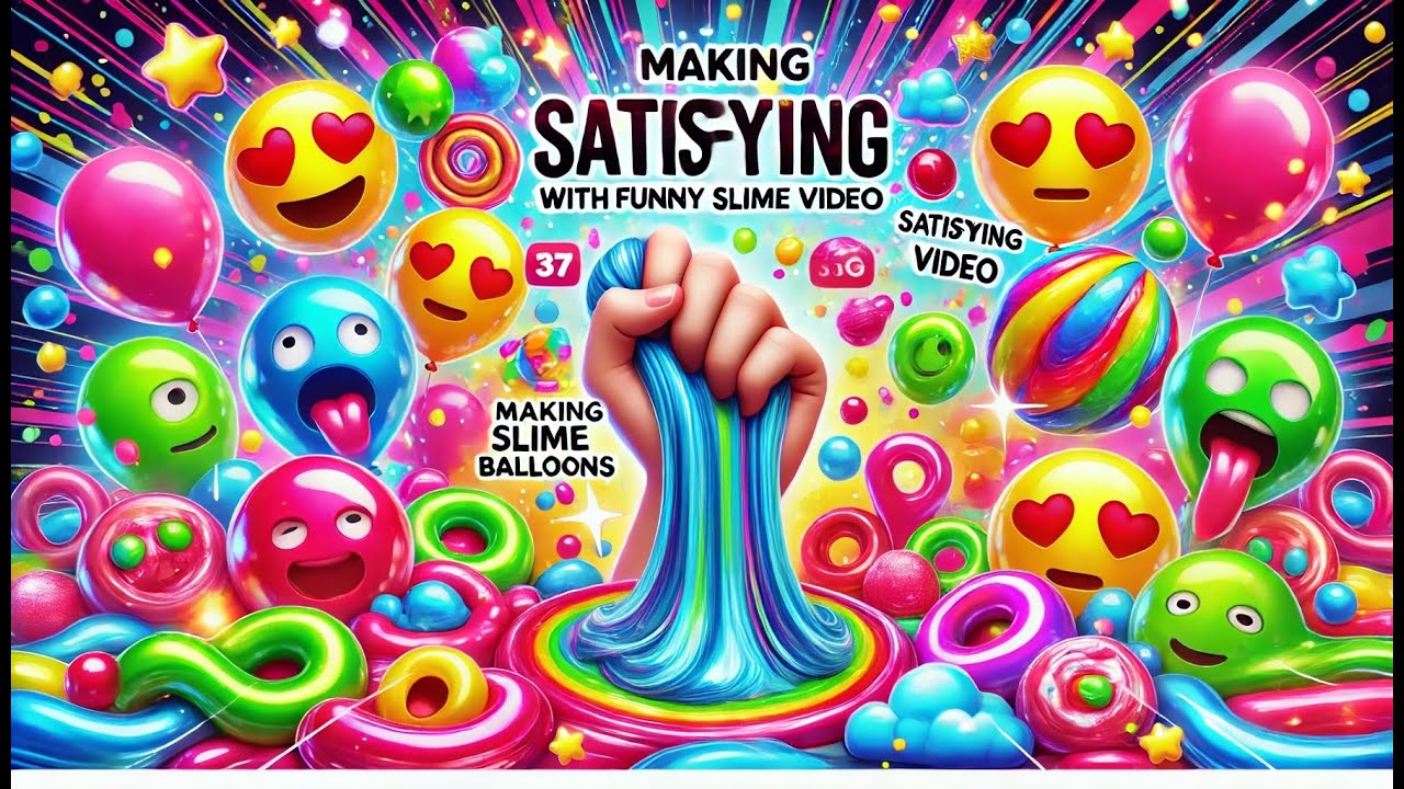 Making Slime with Funny Balloons - Satisfying Slime video - YouTube