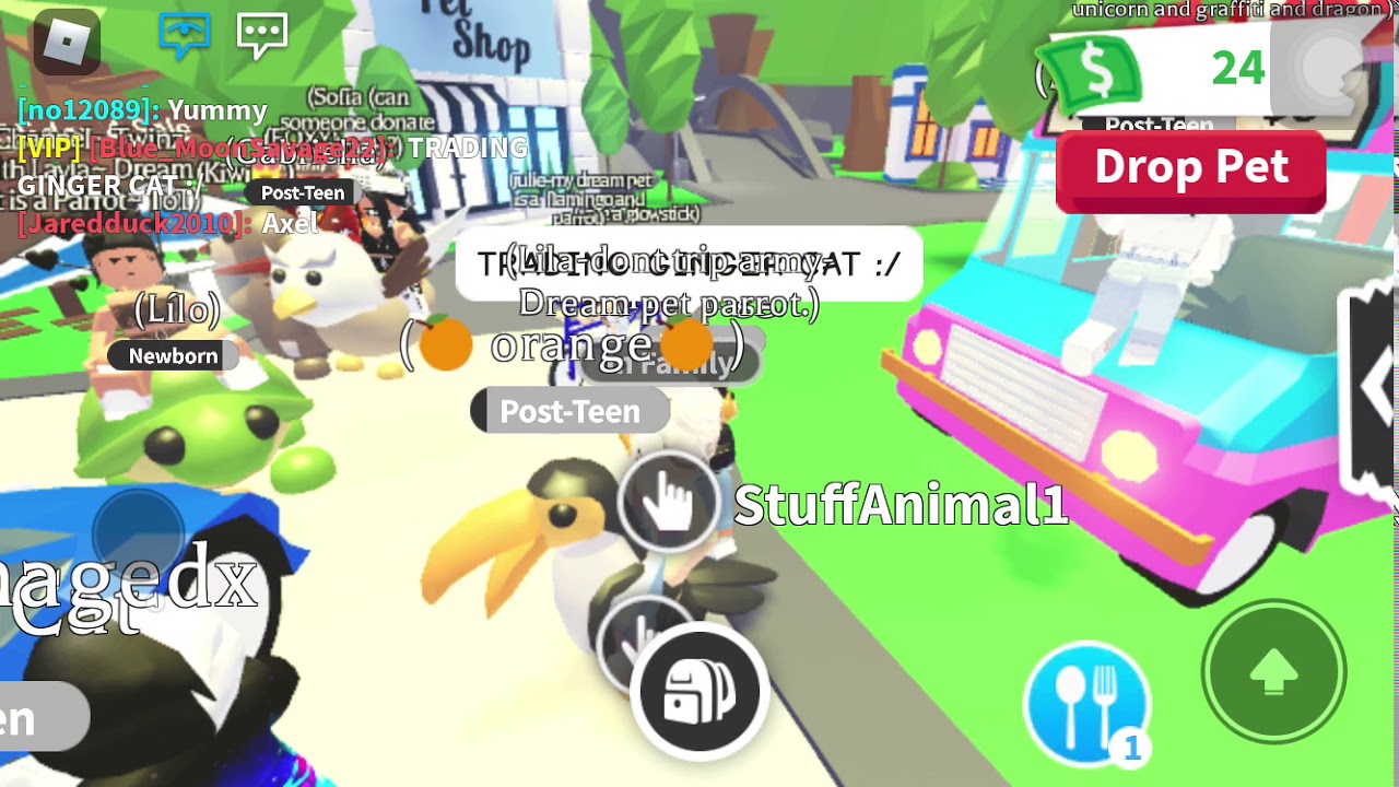 MY FIRST VIDEO:What people offer for a ginger cat:Roblox Adopt me - YouTube