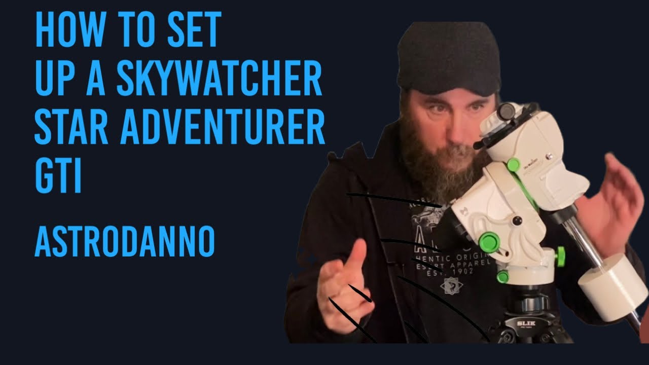 Skywatcher Star Adventurer GTi Set Up And Review - YouTube