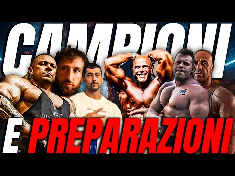 campioni e preparazioni con Alessandro Savi, Albero Prevedi e Simone Costantini