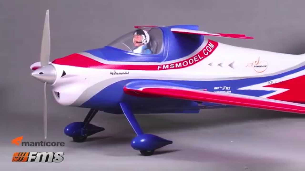 FMS F3A Olympus Pattern PnP 1400mm High Performance Acro RC airplane ...