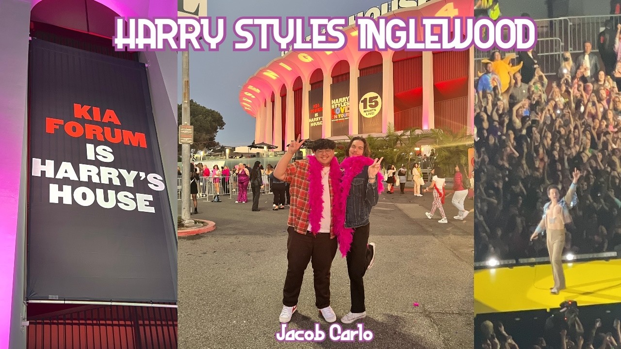 TRYING YOUTUBER FOODS (also Harry Styles in LA) - YouTube