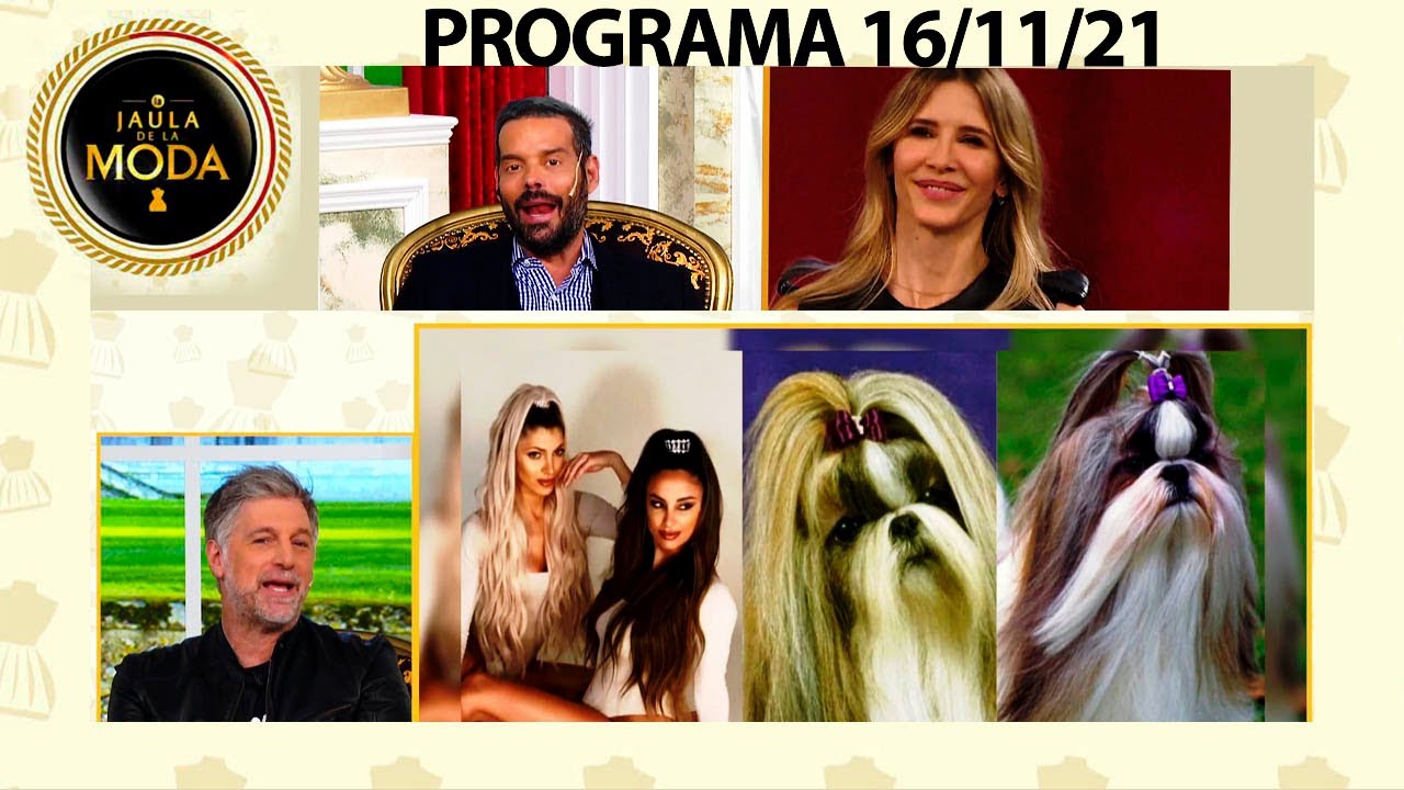 La Jaula de la moda - Programa 16/11/21 - Recibimos Roxana Harris - YouTube