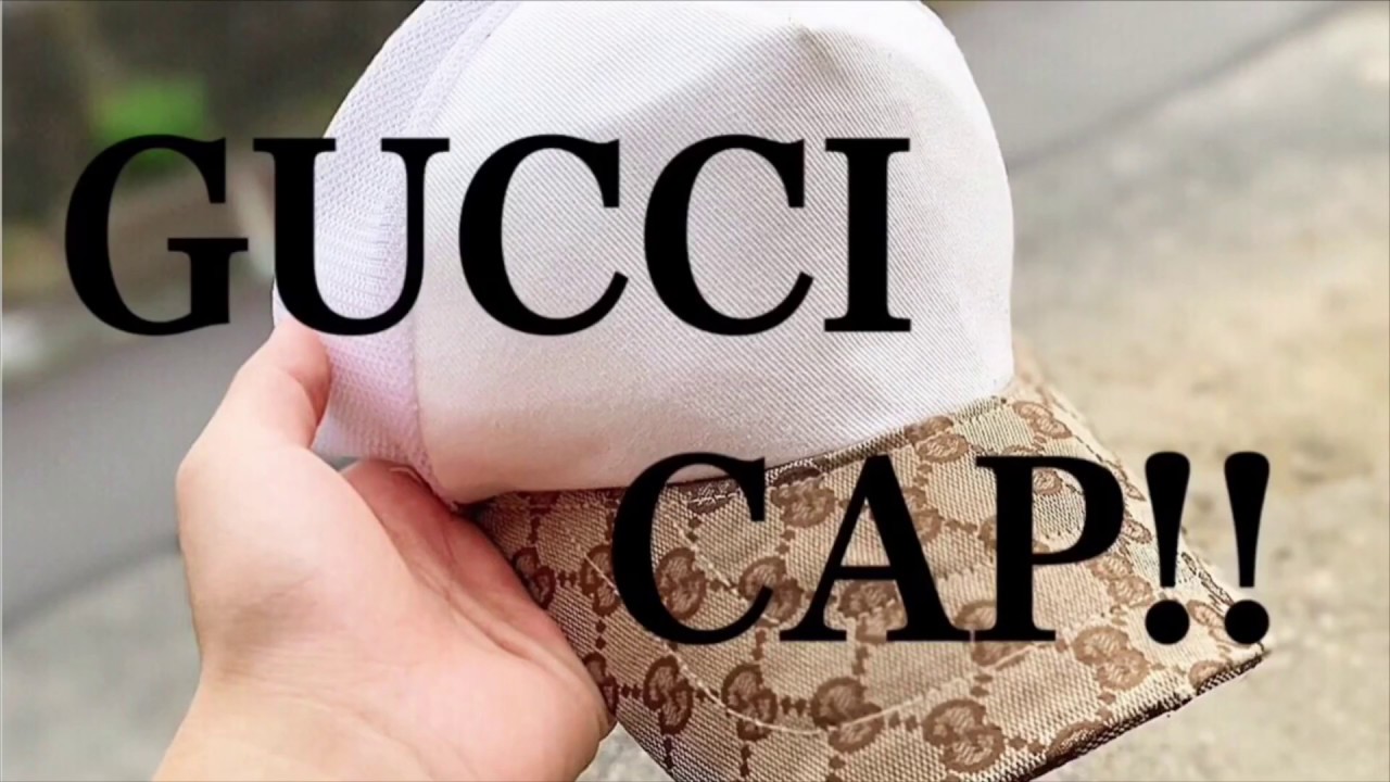 【vol.1】CUSTOM GUCCI CAP！！！！ - YouTube