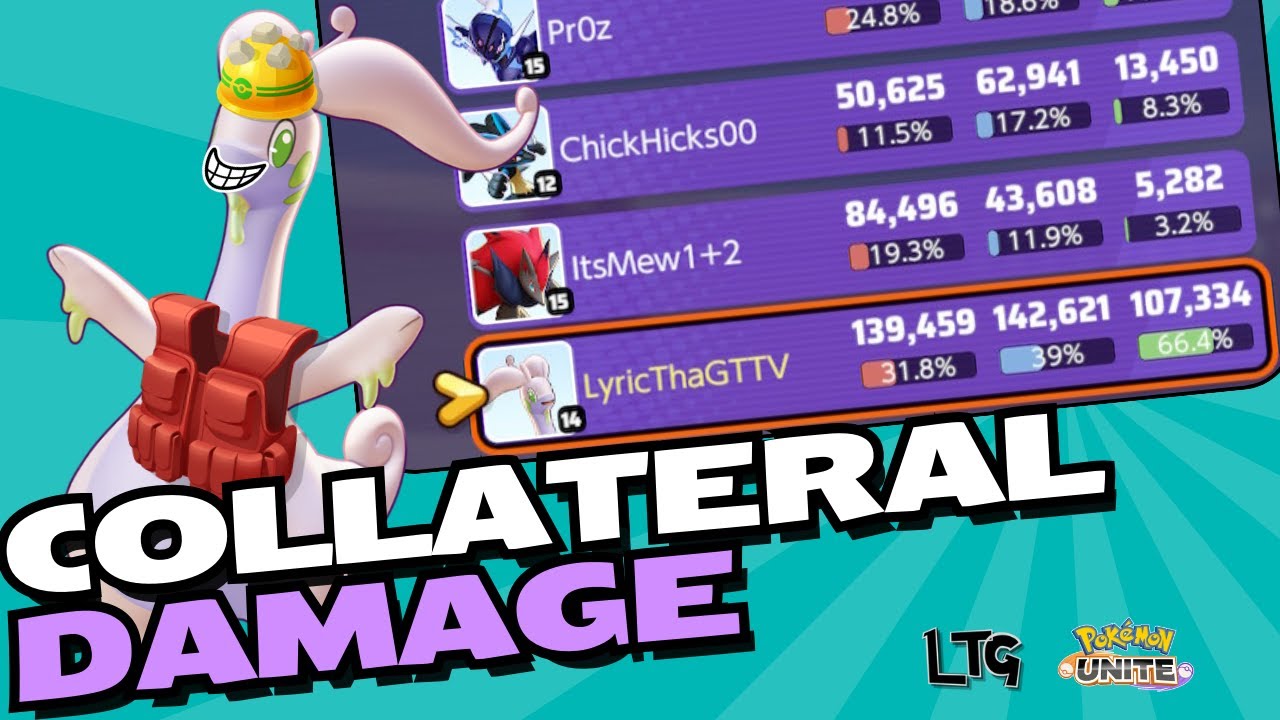 Goodra's New Build is Insane!! @pokemonunite @spragels - YouTube