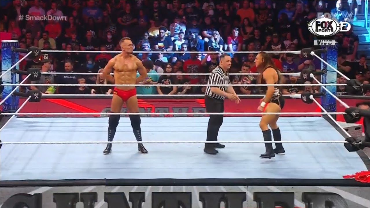 Butch Vs Ludwig Kaiser - WWE Smackdown 02/09/2022 (En Español) - YouTube