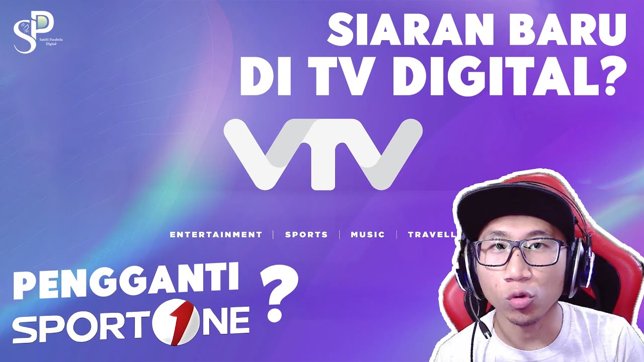 Ada Tayangan Baru Di TV Digital? | SportOne Dikabarkan Segera Rebranding Jadi VTV - YouTube