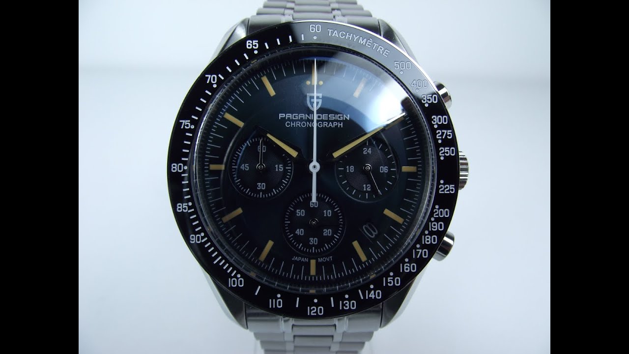 Pagani Design PD-1701 (Speedmaster CK2998 Homage) 4K Watch Review - YouTube