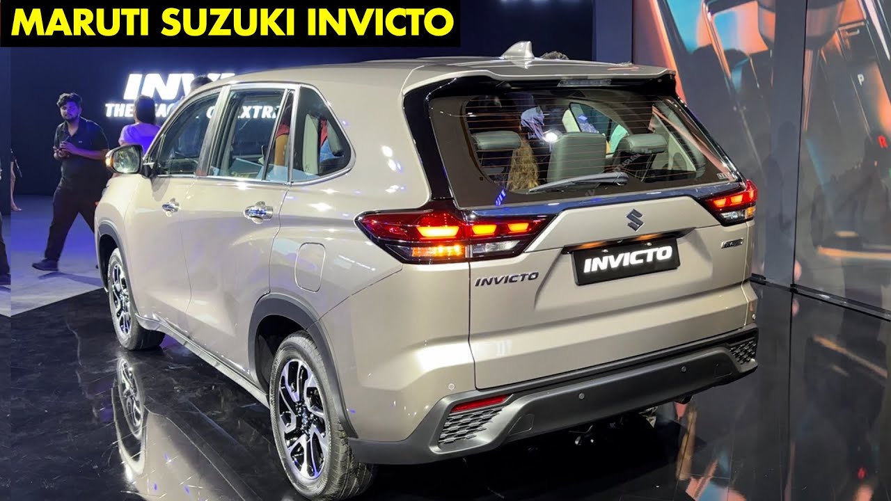 Better than Innova Hycross? - Maruti Invicto | New 7 Seater Luxury SUV ...