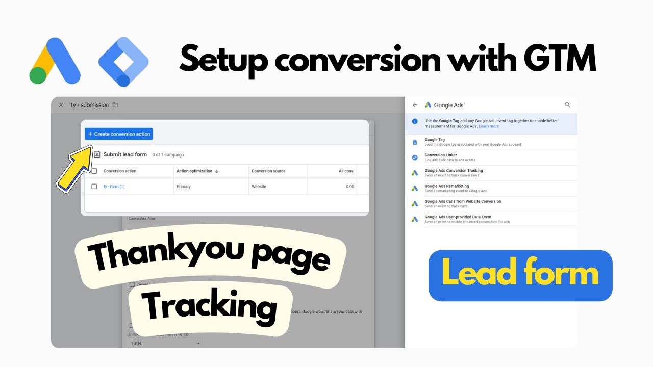 How to Set Up Google Ads Conversion Tracking for Lead Form Submission ...