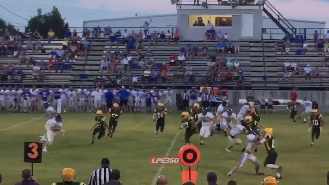 High School Rough Football Tackle Moment - YouTube