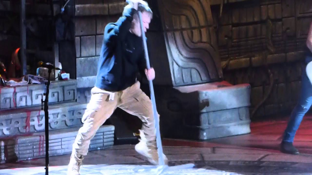 "Speed of Light" Iron Maiden@Madison Square Garden New York 3/30/16 ...