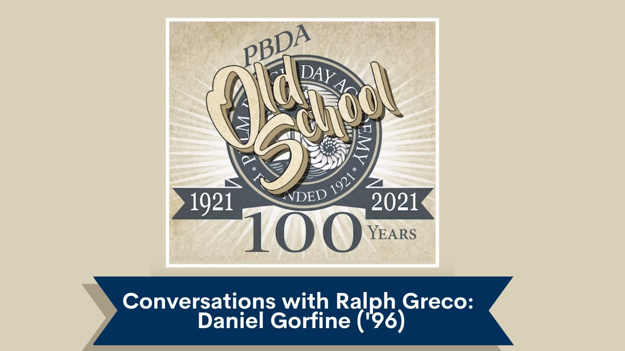 Old School: "Conversations with Ralph Greco" - Daniel Gorfine ('96 ...