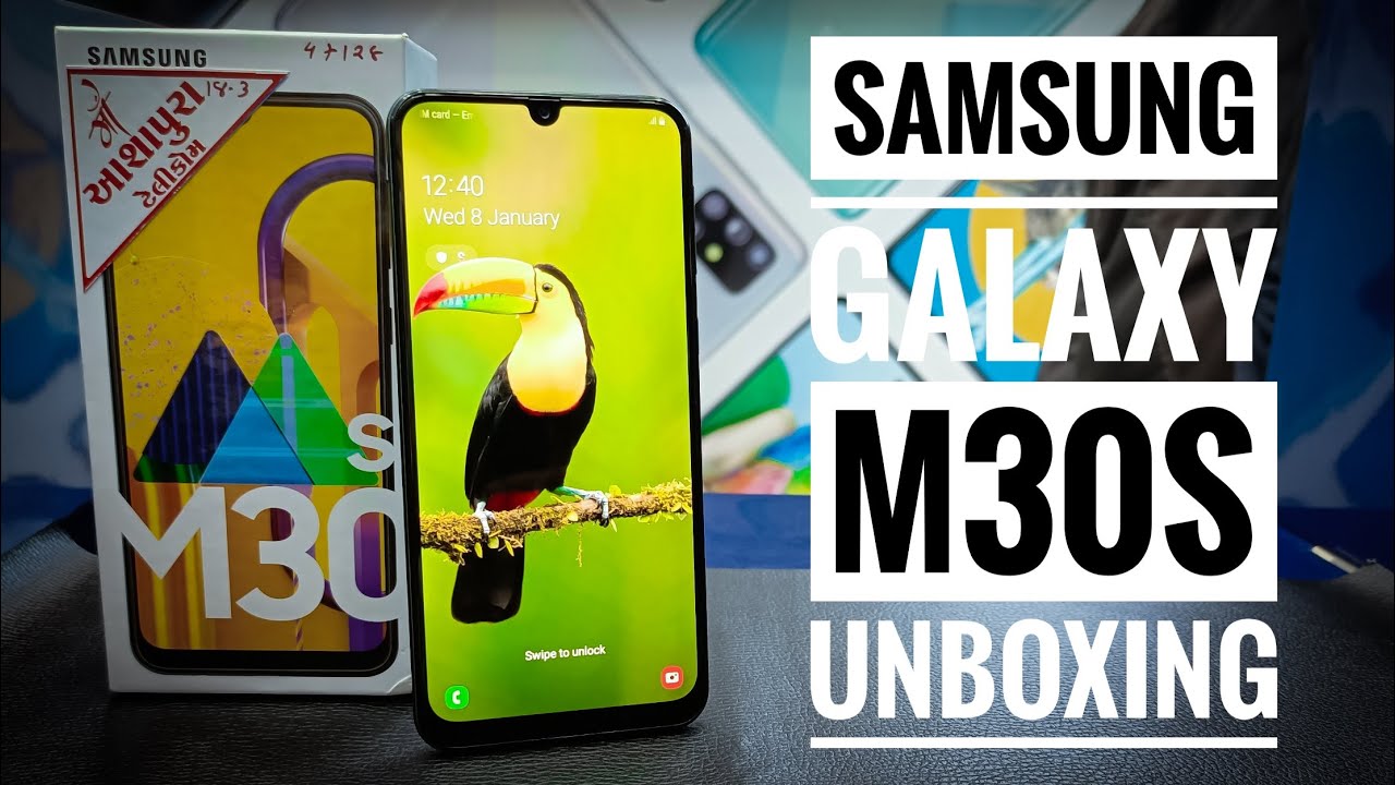 Samsung Galaxy M30s Green Colour Unboxing & First Look - The NEW M ...