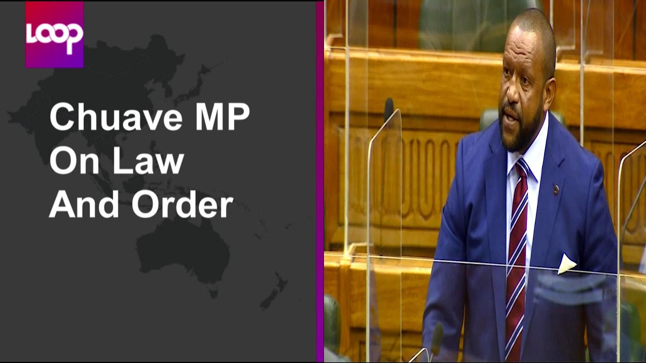 Chuave MP On Law And Order - YouTube