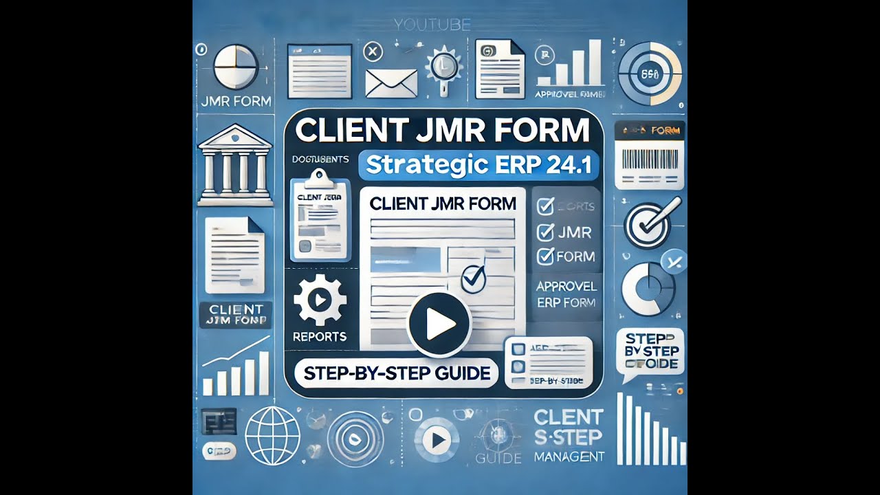 Client JMR in Client Management Module | Strategic ERP 24.1 | Step-by ...