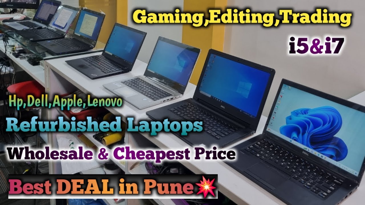 Hp dell Lenovo Apple Macbook Best Refurbished laptops | Best Price Best ...