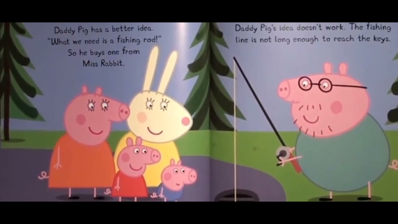 Peppa pig Daddy pig's lost keys | Peppa pig read aloud | stories for ...