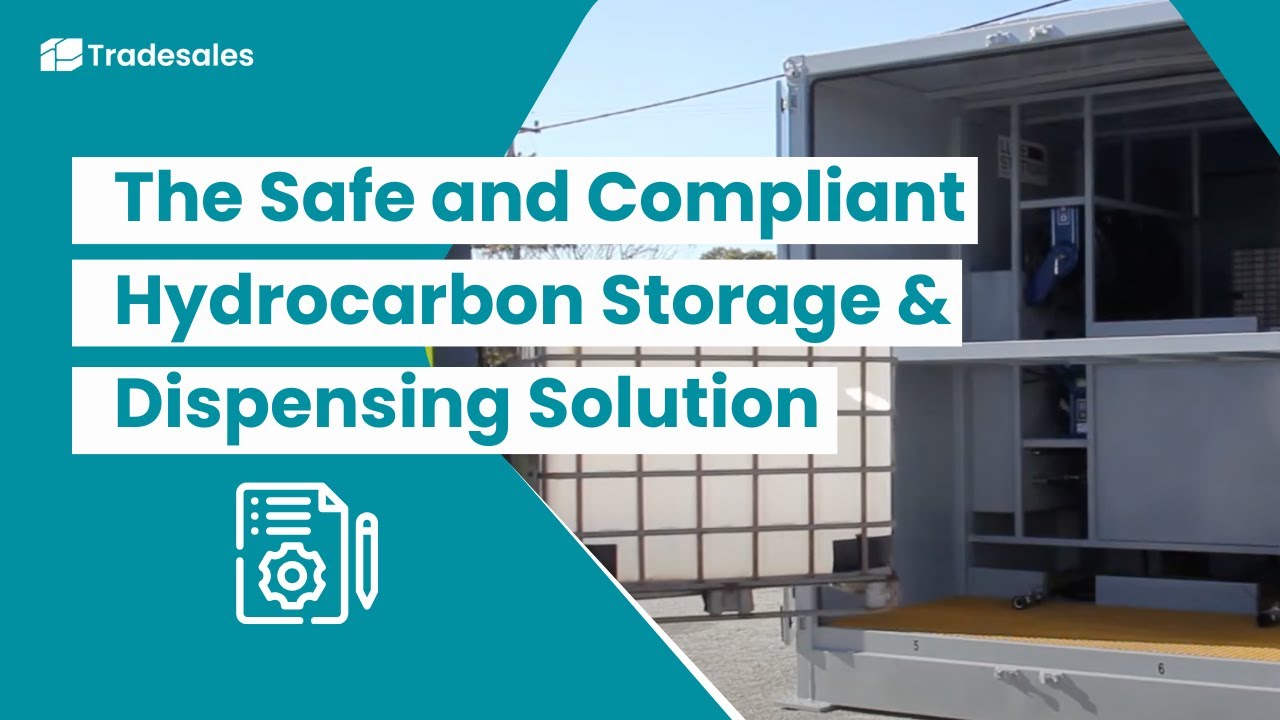 The Safe and Compliant Hydrocarbon Storage & Dispensing Solution - YouTube