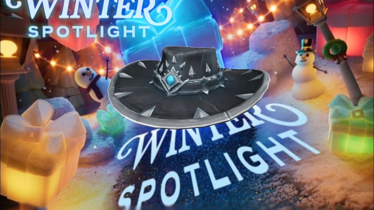 WINTER SPOTLIGHT ROBLOX EVENT!!!! [Frozen Seeker's Hunting Hat] free ...