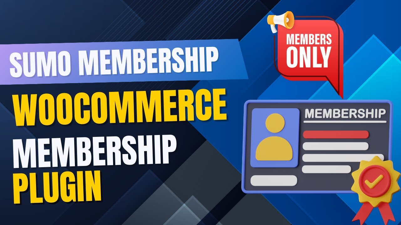SUMO Membership | WooCommerce Memberships Plugin Tutorial - YouTube