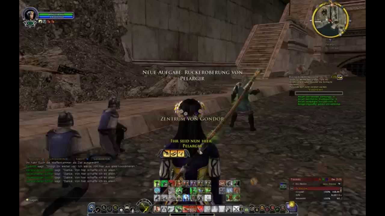 LOTRO Champion/Waffi Pelargir solo Platin - YouTube