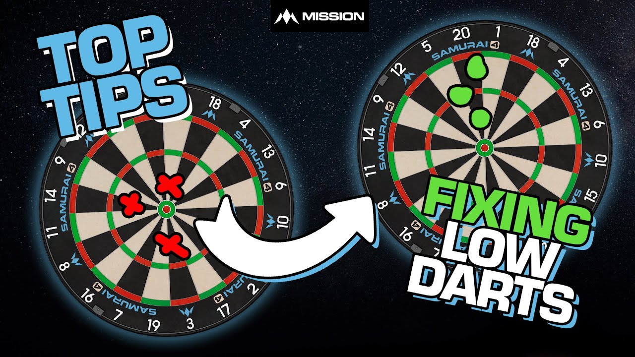 Stop Your Darts DROPPING LOW - YouTube