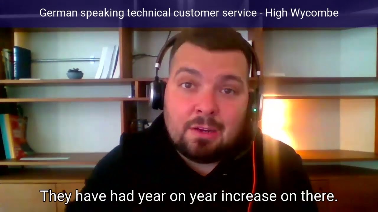German speaking technical customer service - YouTube