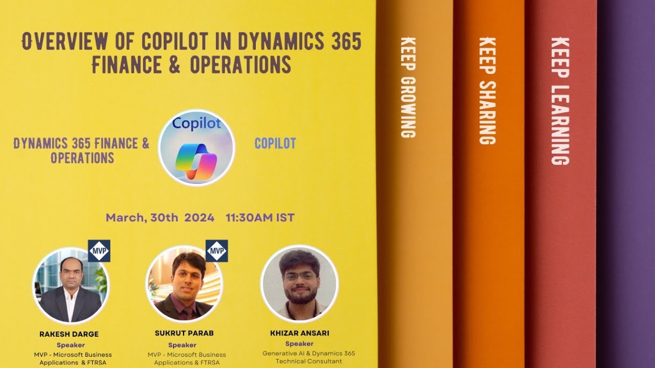 Overview of Copilot in Dynamics 365 Finance & Operations Apps - YouTube