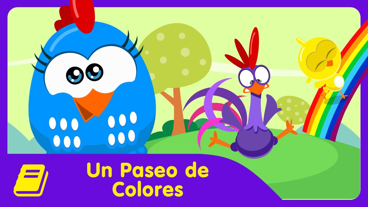 Gallina Pintadita Mini - Historieta - Un Paseo de Colores - YouTube