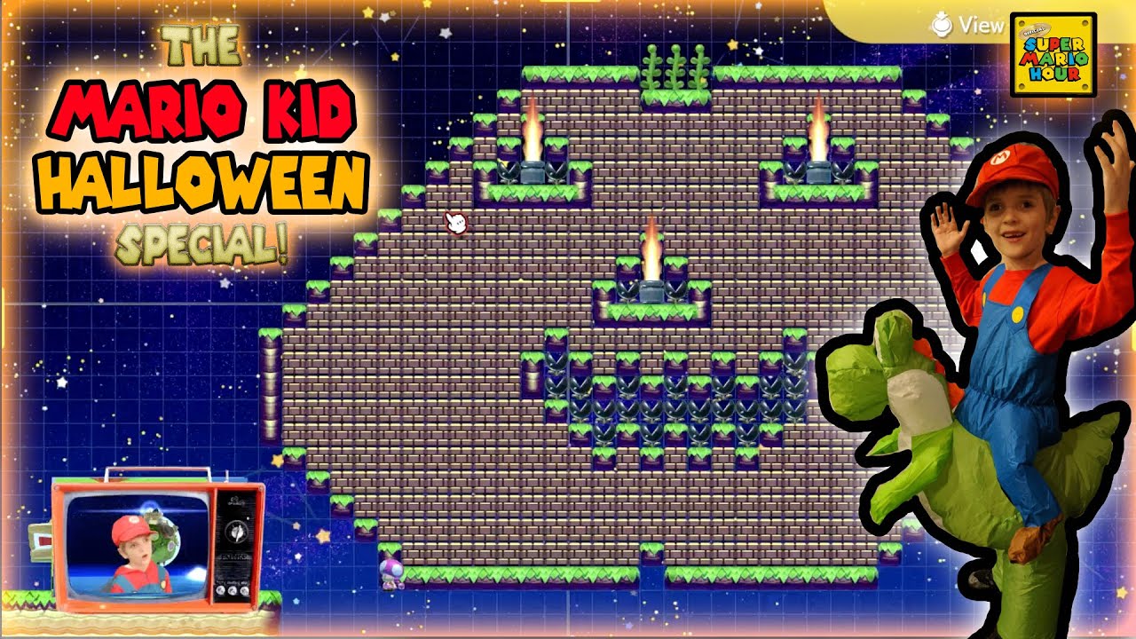 THE MARIO KID HALLOWEEN SPECIAL!!! The MARIO KID shows his costumes and ...