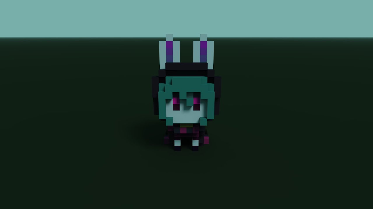 Vex Chibi Voxel Art | League of Legends | LoL FanArt - YouTube