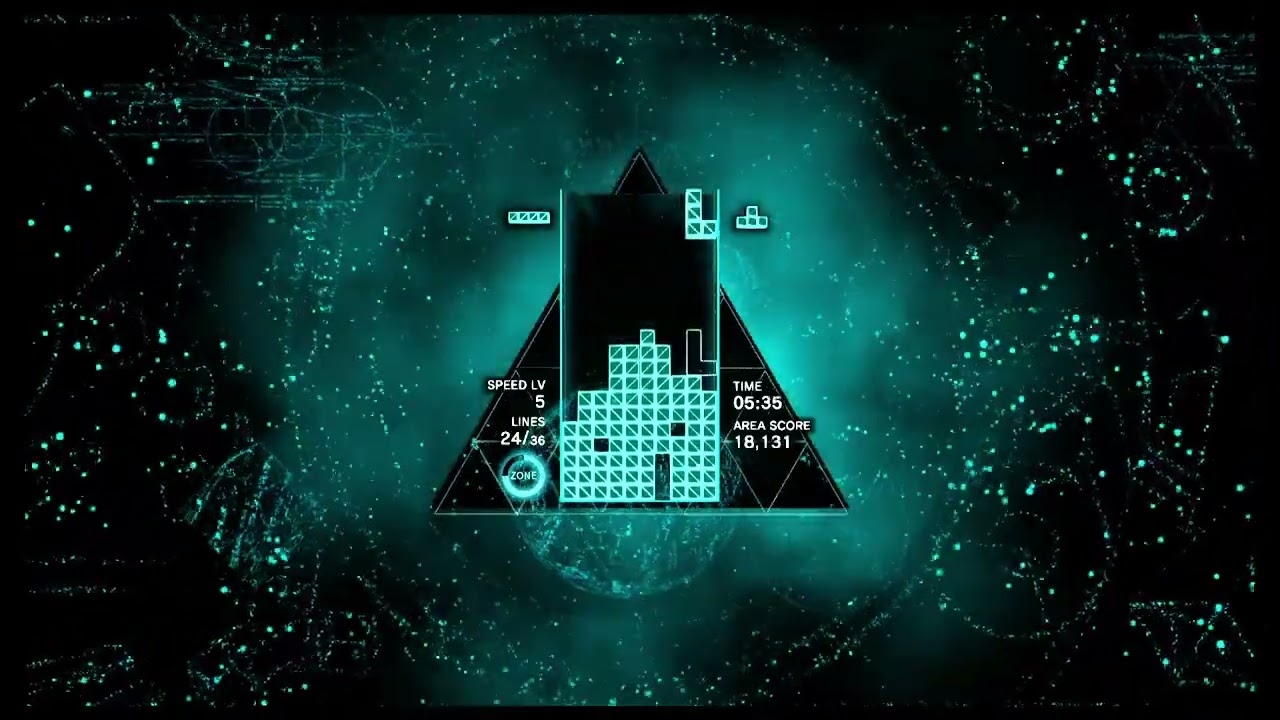 Tetris Effect Connected on switch: Area 1 - YouTube