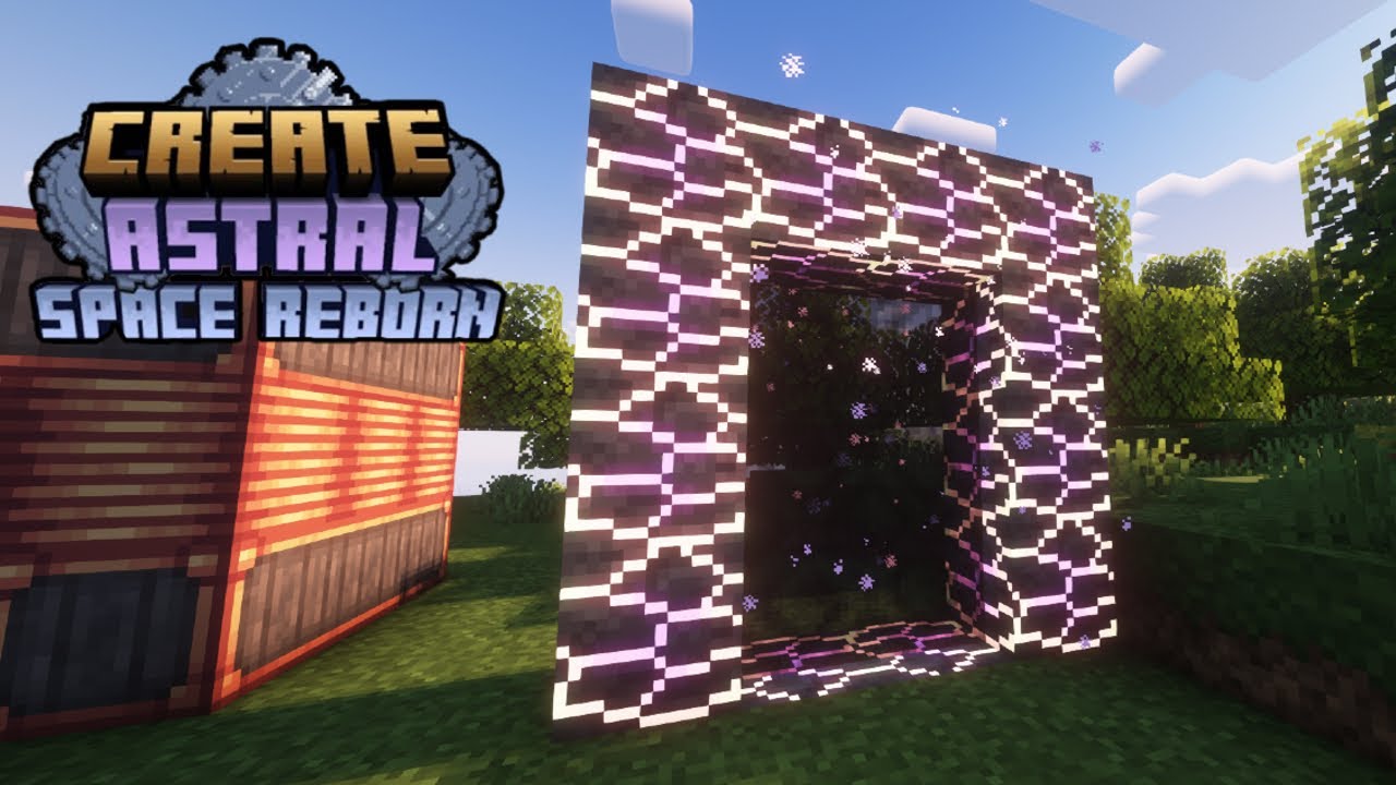 PORTAL PARA A LUA!!! CREATE ASTRAL #08 - YouTube